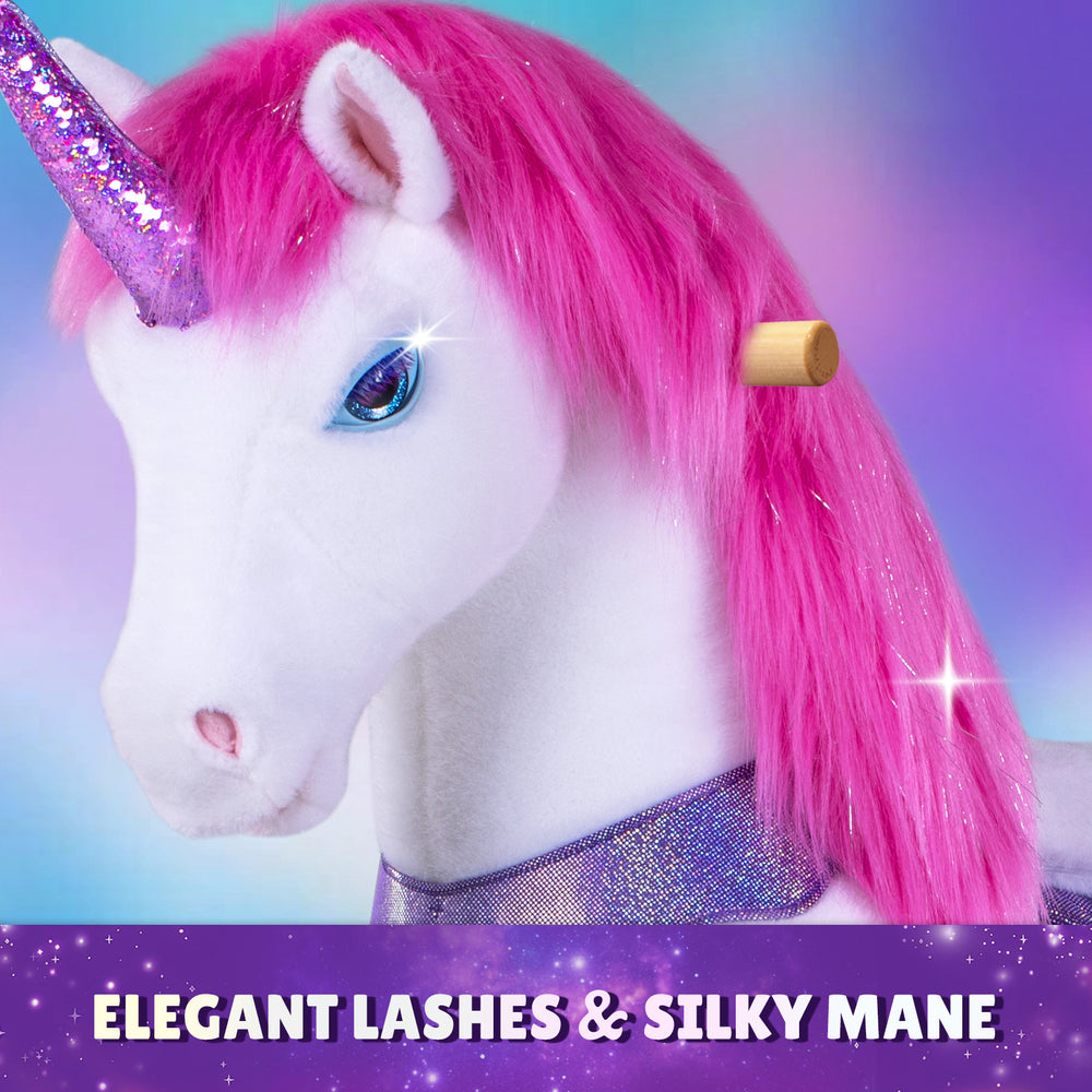 Pink Unicorn Rideable Toy for Kids | Model Y | PonyCycle® – PonyCycle ...